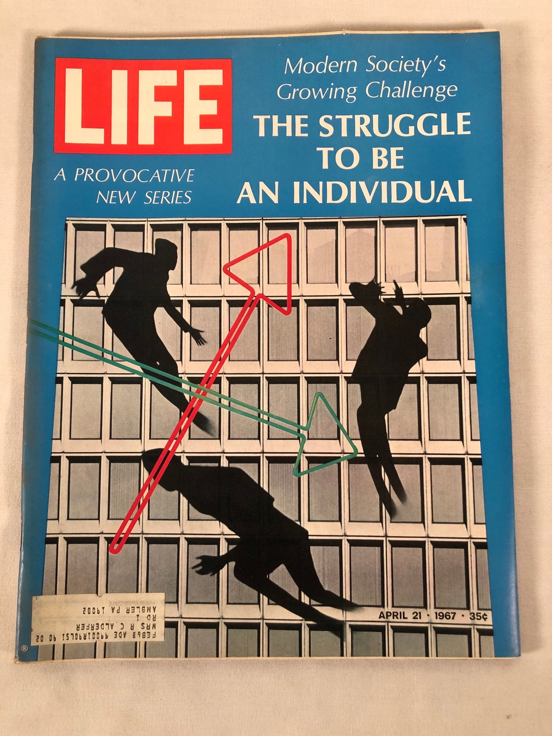 April 21 1967 Life Magazine the Struggle to Be an Individual Cover ...
