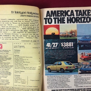 June 17 23 1978 TV Guide Valerie Harper as Rhoda on Cover Vol 26 Number ...