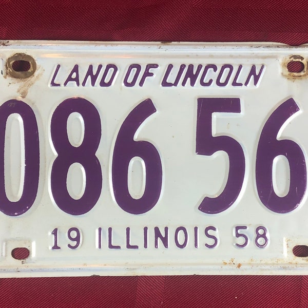 Lincoln License Plate - Etsy