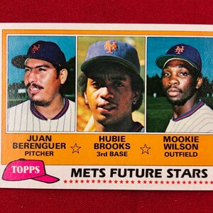 1981 Topps NY Mets Future Stars Vintage Baseball Card # 259 Hubie ...