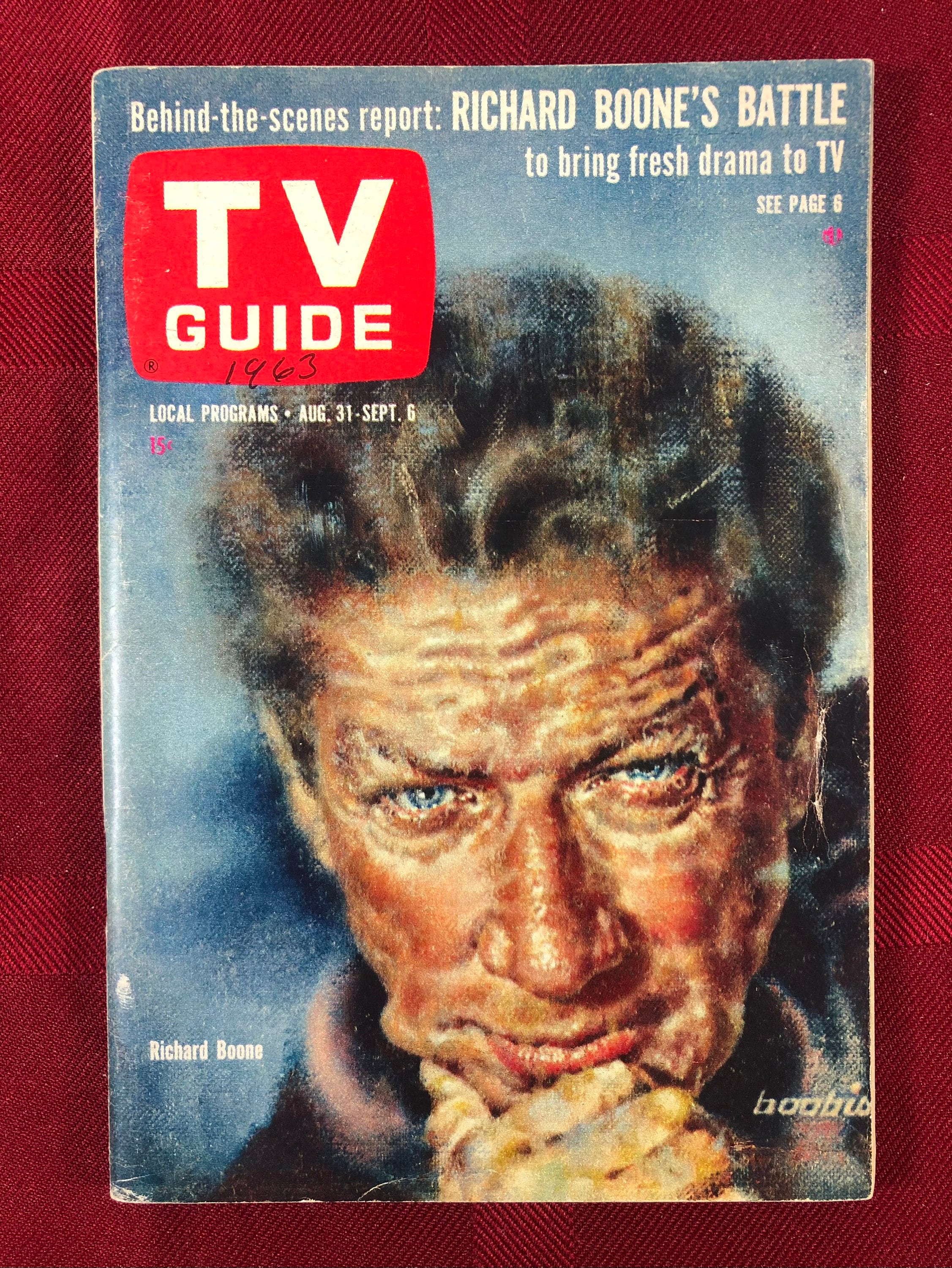 1963 Tv Guide Covers