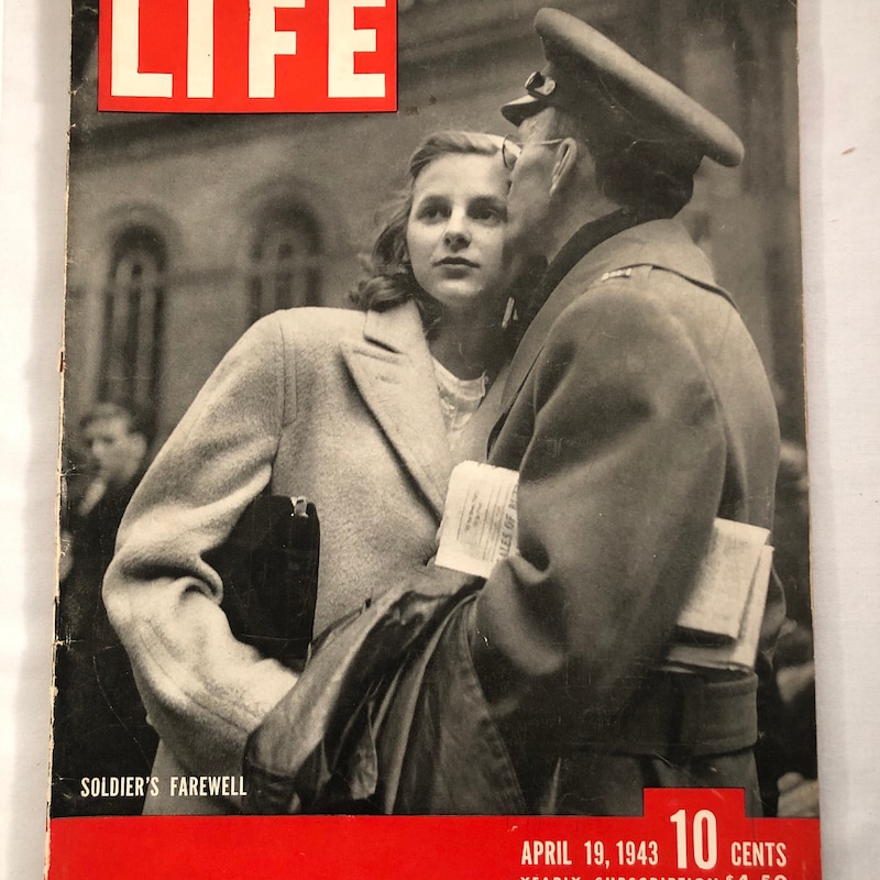 Life Magazines 1943 - Etsy