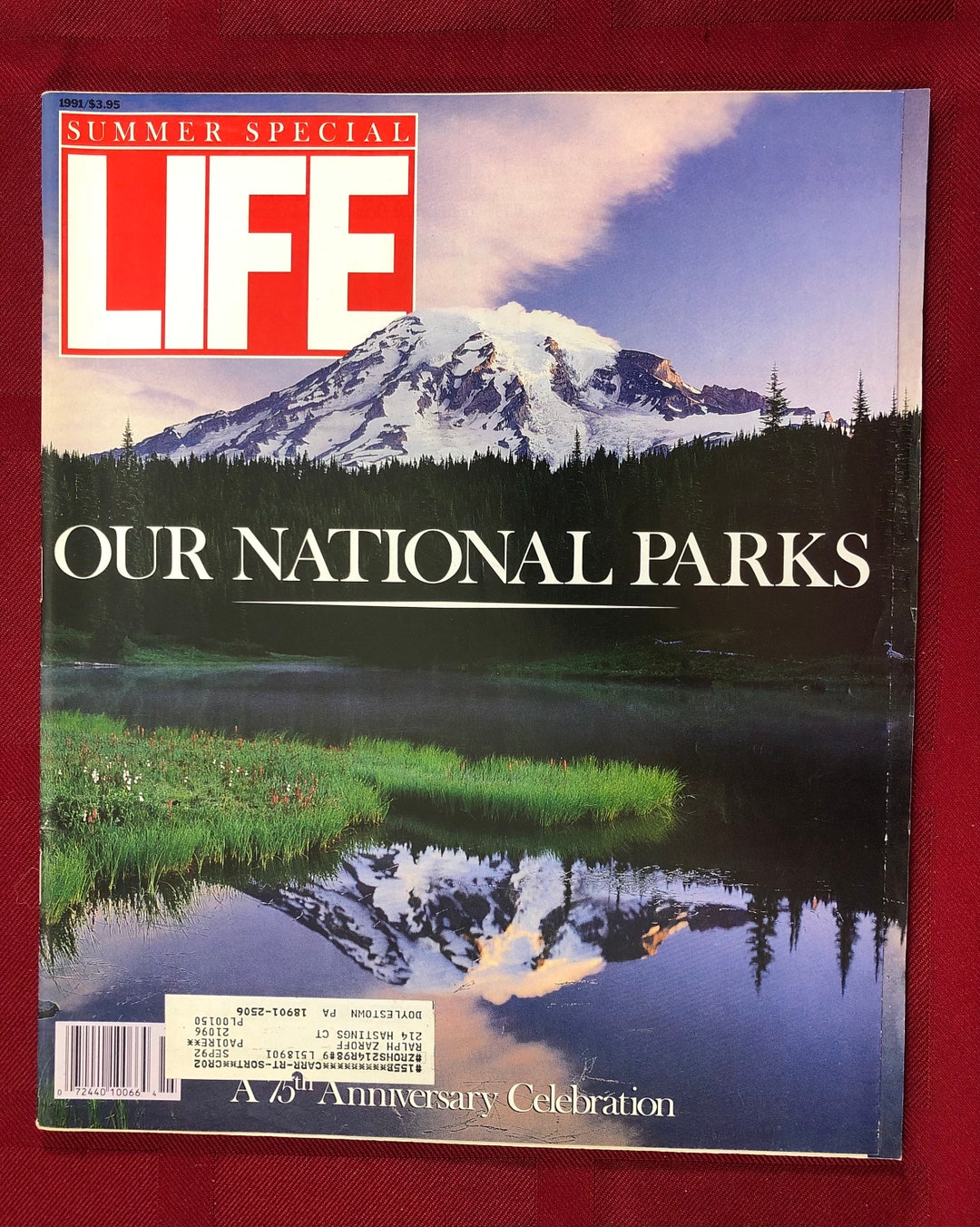 Summer 1991 Life Magazine Our National Parks 75th Anniversary Cover ...