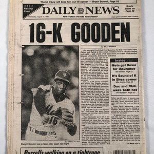 August 21 1985 New York Daily News Newspaper up Pops the Jackpot ...