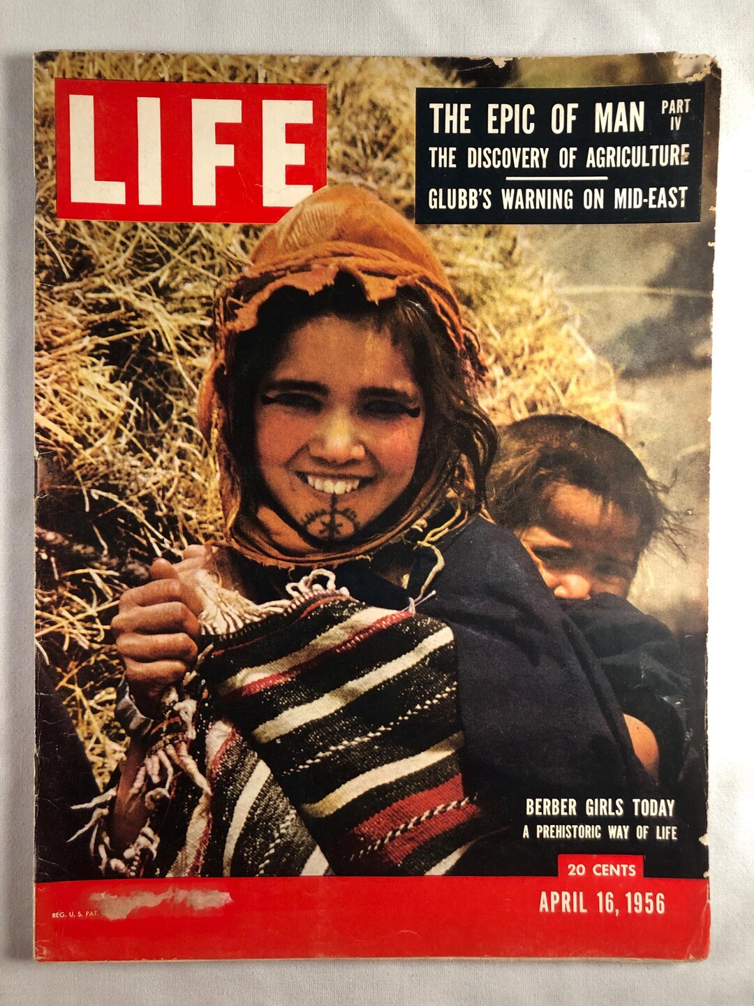 April 16 1956 Life Magazine Berber Girls Today on Cover Vintage ...