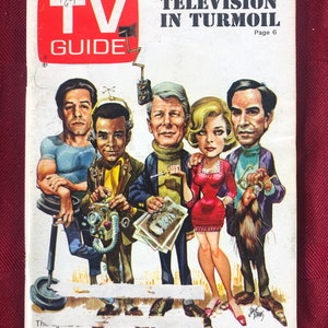 Week of February 8 to 14 1969 TV Guide the Agents of Mission Impossible ...