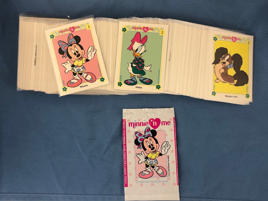 1991 Impel Minnie 'n Me 160 Collectors Card Set Walt Disney Trading ...