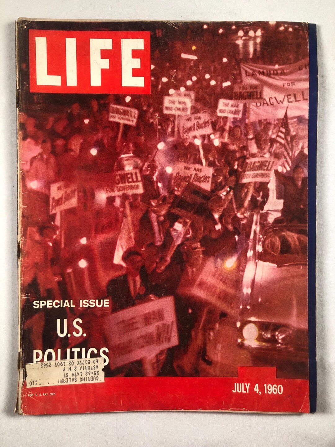July 4 1960 Life Magazine Special Issue U.S. Poltics on Cover Vintage ...