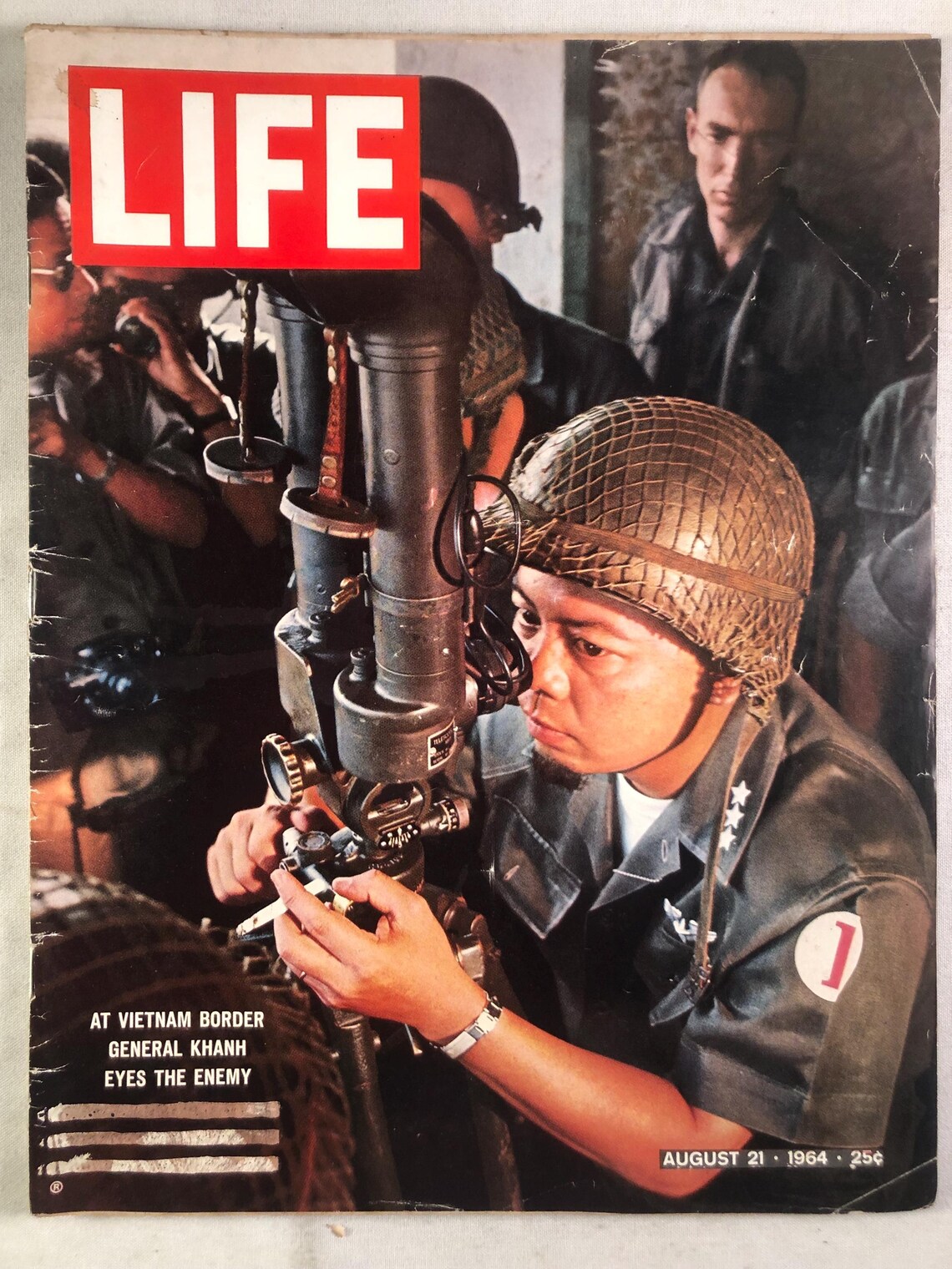 August 21 1964 Life Magazine at Vietnam Border General Khanh Eye the ...
