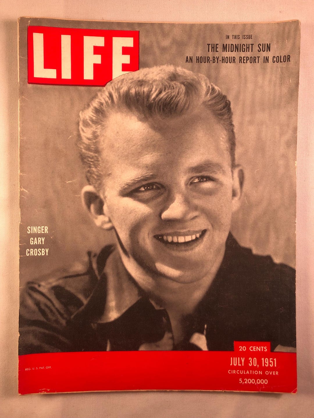 July 30 1951 Life Magazine Singer Gary Crosby on Cover Vintage Original ...