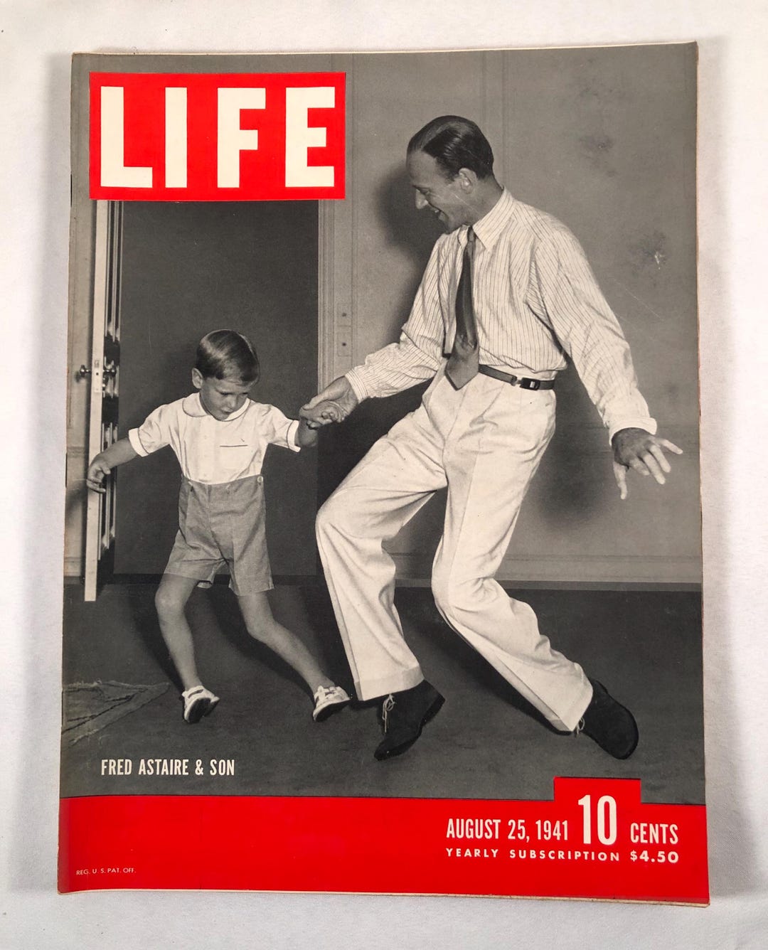 August 25 1941 Life Magazine Fred Astaire & Son Dancing on Cover - Etsy
