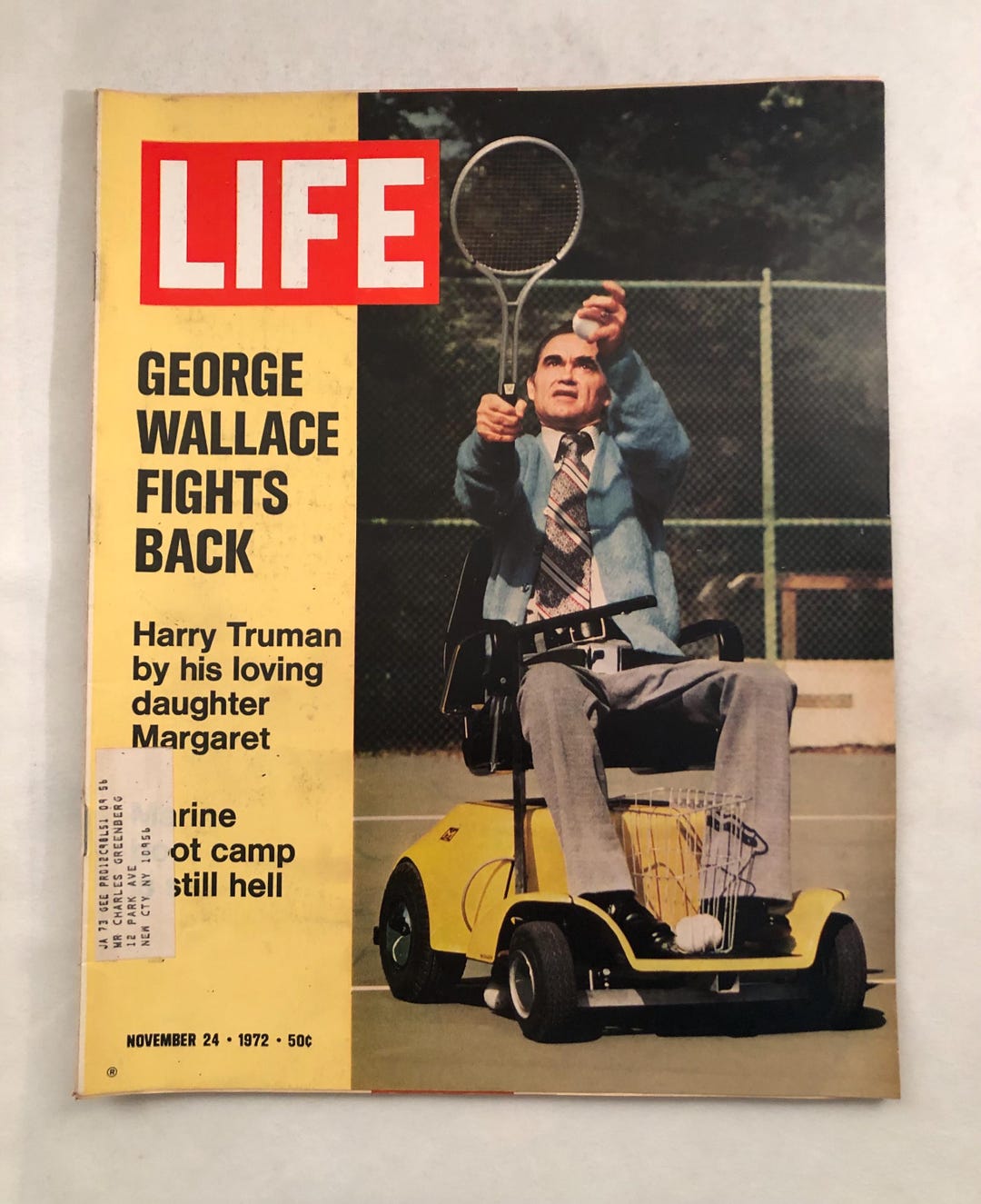 November 24 1972 Life Magazine George Wallace Fights Back on Cover - Etsy