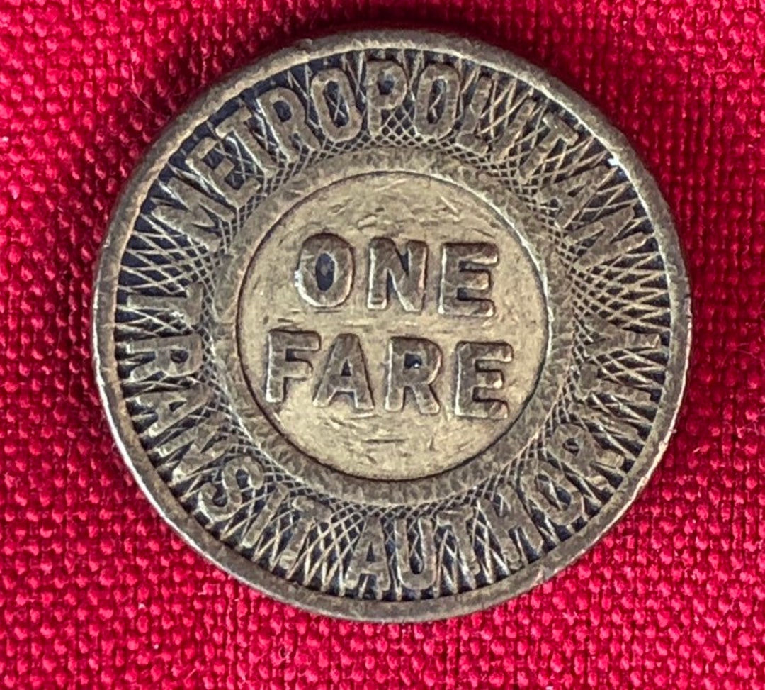 Metropolitan Transit Authority Boston, MA Massachusetts One Fare ...