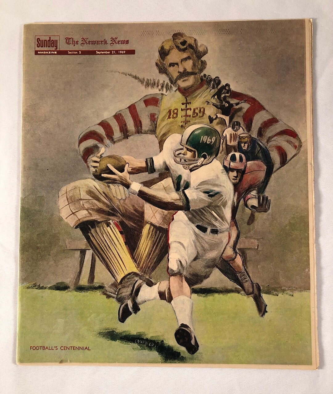 September 21 1969 the Newark News Newspaper Sunday Magazine Centennial ...