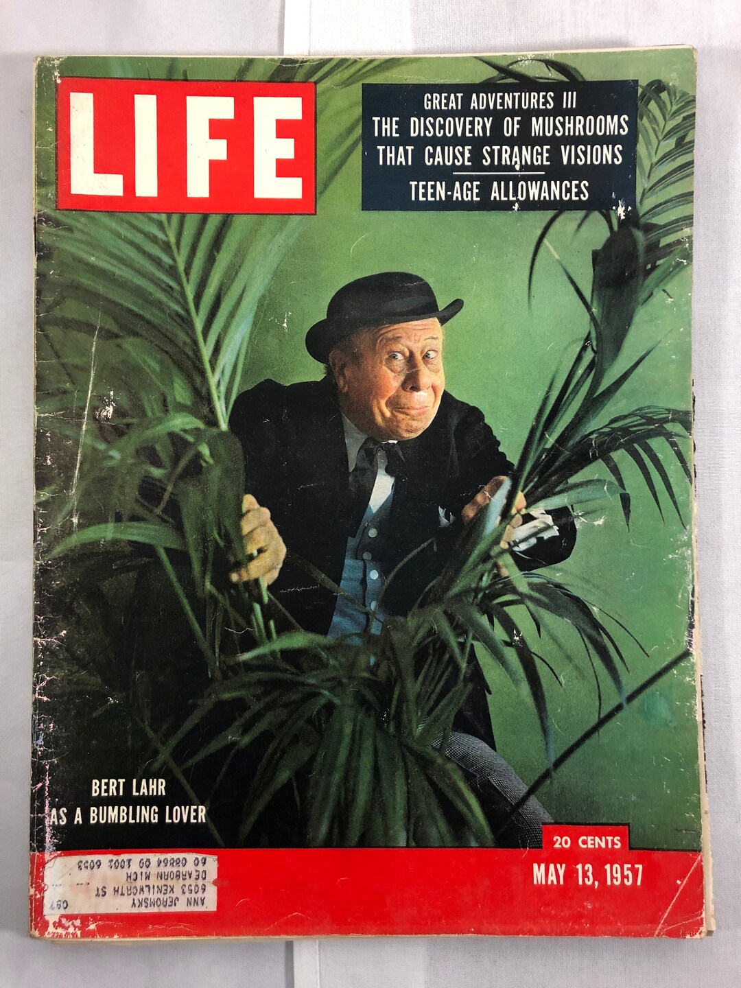 May 13 1957 Life Magazine Bert Lahr and the Discovery of Psychedelic ...