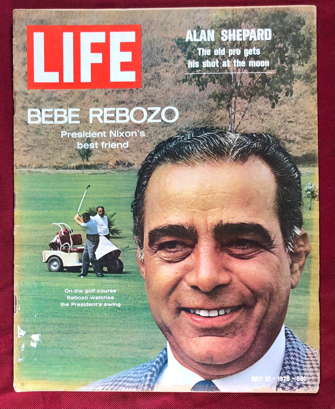 July 31 1970 Life Magazine Bebe Rebozo President Nixon's Best Friend ...