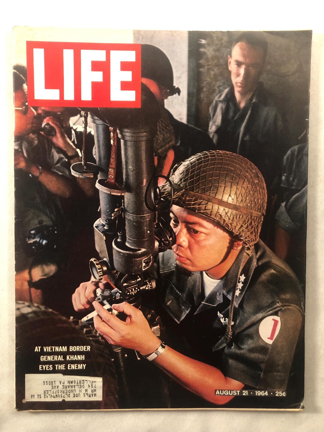August 21 1964 Life Magazine at Vietnam Border General Khanh Eye the ...