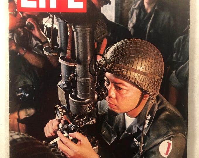August 21 1964 Life Magazine at Vietnam Border General Khanh Eye the ...