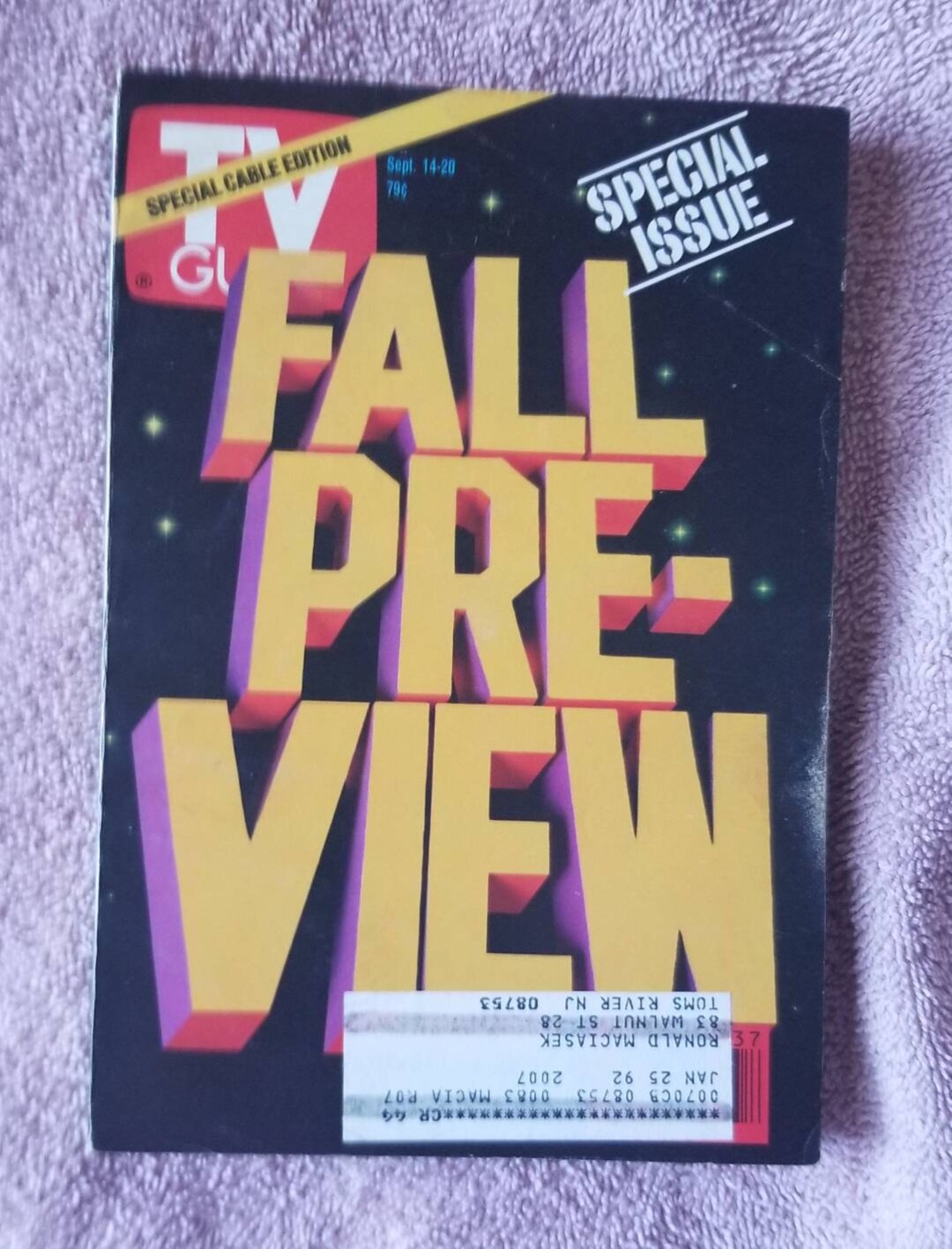 Week of September 14 to 20 1991 TV Guide Special Issue Fall Preview ...