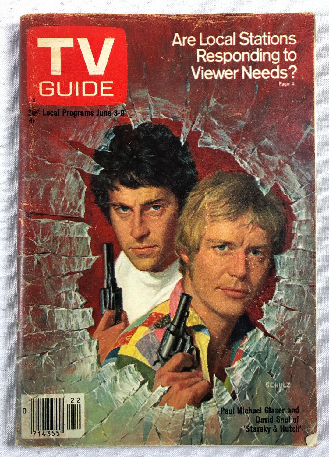 June 3 1978 TV Guide Paul Michael Glaser David Soul Starsky & Hutch on ...