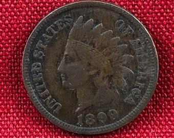 1899 One Cent Coin - Etsy