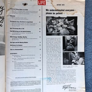 April 16 1971 Life Magazine Linda & Paul Mccartney Cover Vintage the ...