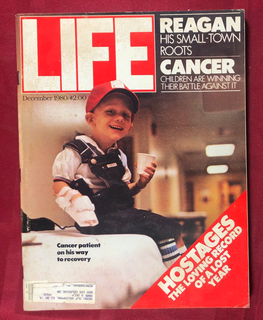 December 1980 Life Magazine Child Cancer Patient Damand Herseth Cover ...