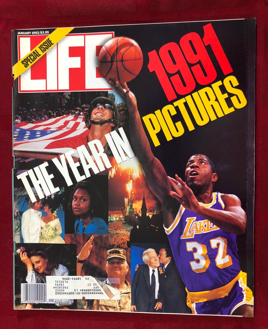 January 1992 Life Magazine Remembering the Year 1991 in Pictures Cover ...