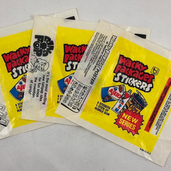 Wacky Packages Stickers - Etsy