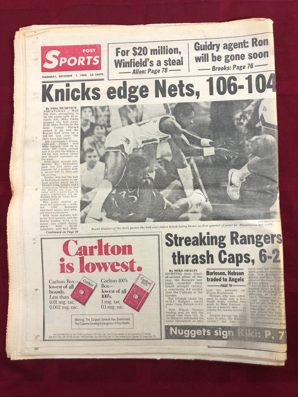 December 11 1980 New York Post Newspaper John Lennon Vintage NY Paper ...