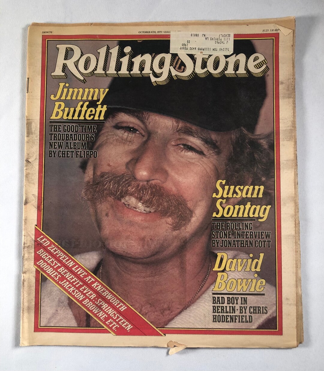 October 4 1979 Rolling Stone Magazine Newspaper Issue 301 Jimmy Buffett ...
