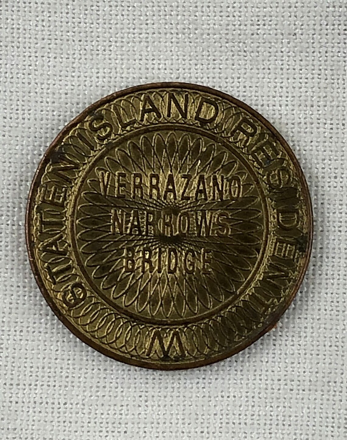 NYC Staten Island Resident Verrazano Bridge Token Triborough Bridge and ...