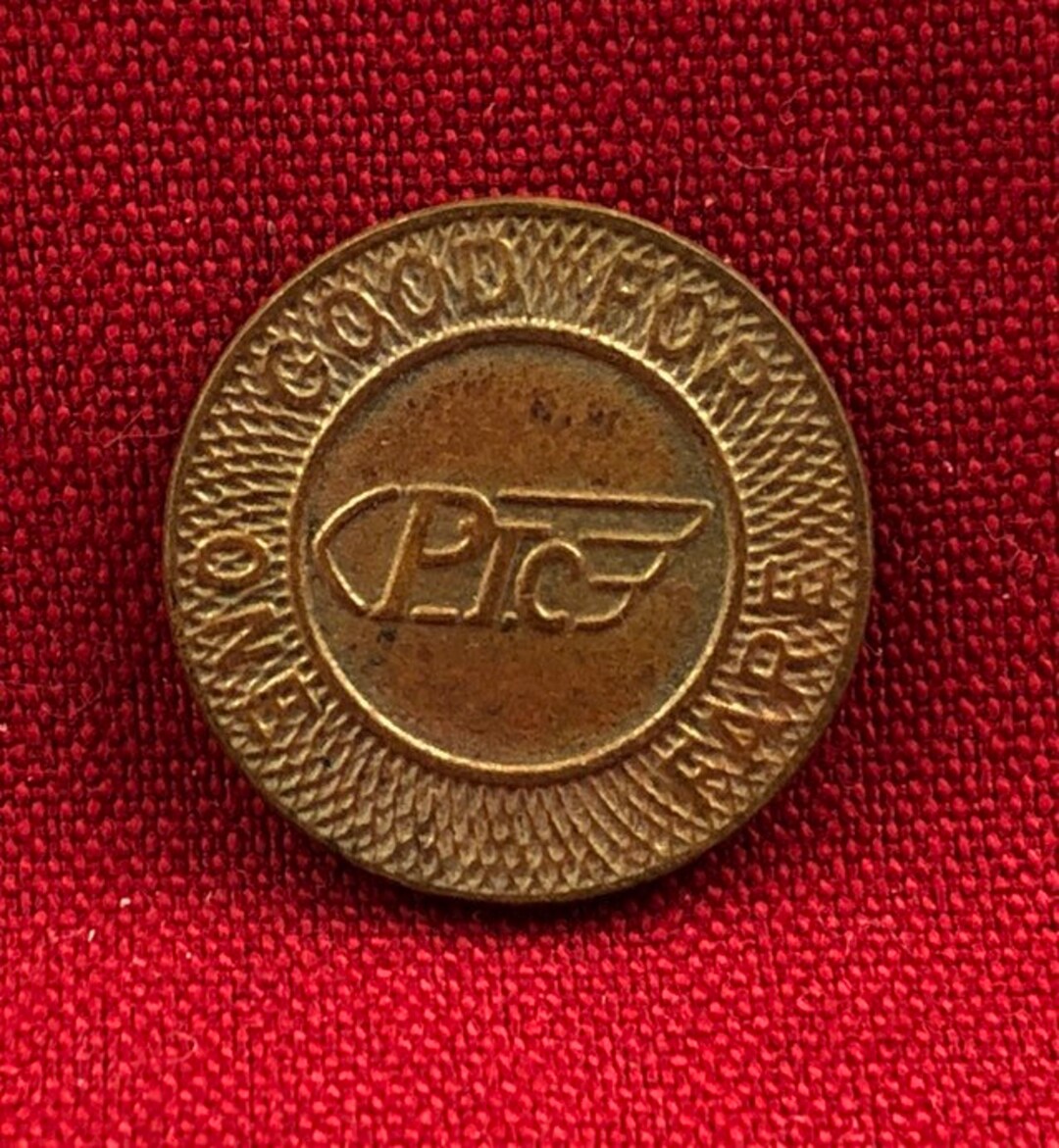 Philadelphia Transportation Company PTC Good for One Fare Pennsylvania ...