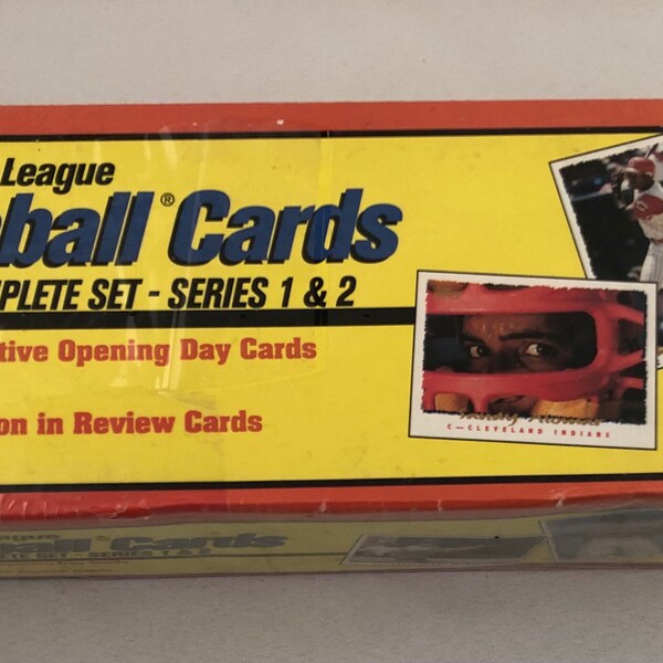 Topps Complete Set of Baseball - Etsy