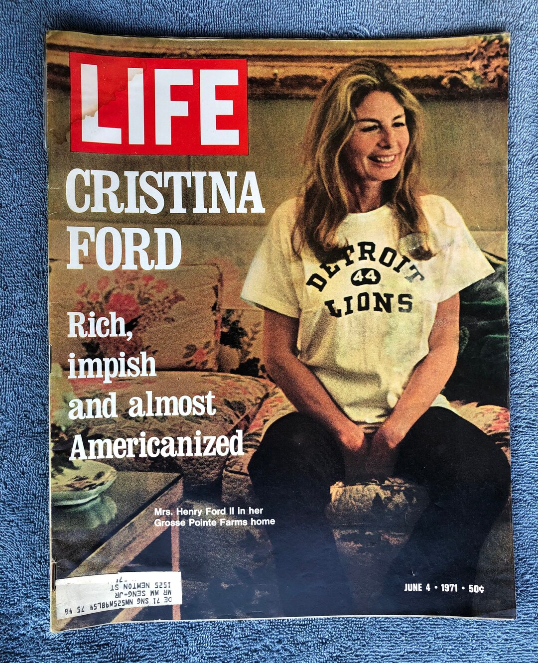 June 4, 1971 Life Magazine Christina Ford Cover Vintage Original Great ...