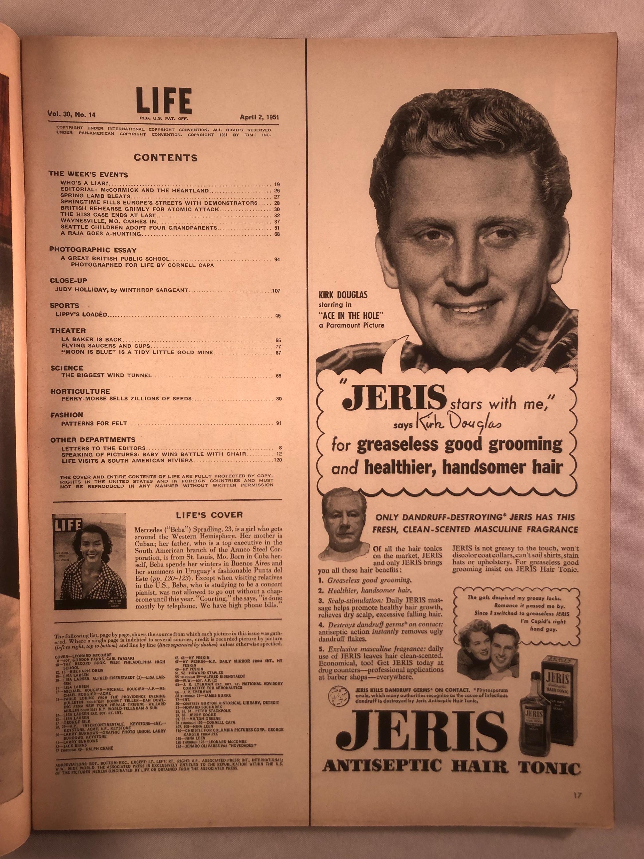 April 2 1951 Life Magazine South American Riviera Mercedes Beba ...