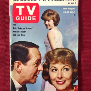 August 29 September 4 1964 TV Guide Patty Duke William - Etsy