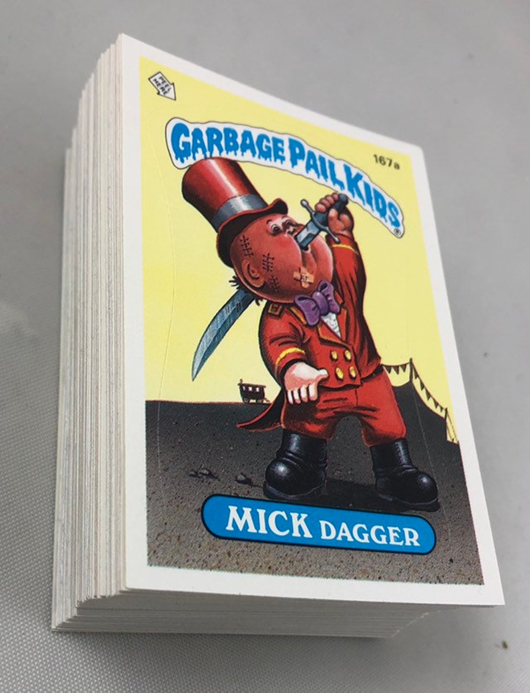 Original Garbage Pail Kids Series 5 Complete Set of 84 Stickers Vintage ...
