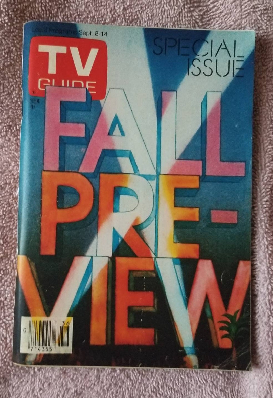 Week of September 8 to 14 1979 TV Guide Special Issue Fall Preview New ...