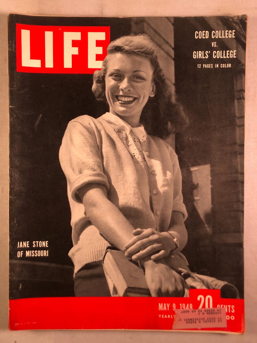 May 9 1949 Life Magazine Jane Stone of Missouri on Cover Vintage ...