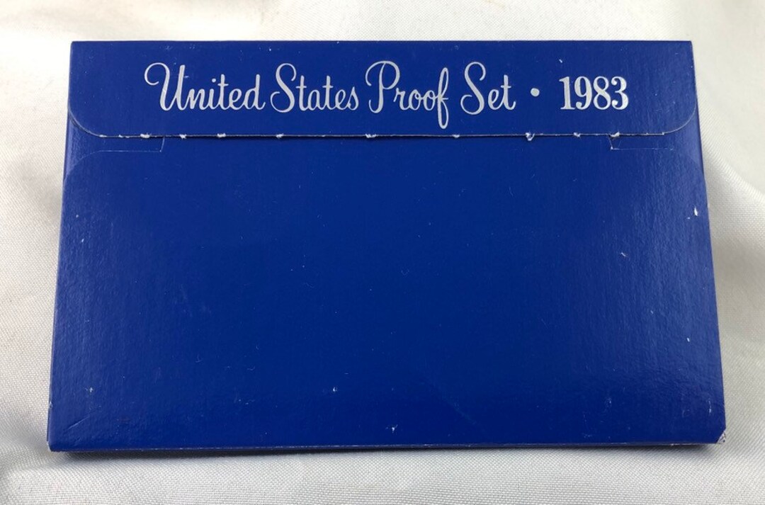 1983 US Proof Set San Francisco S Mint 5 Coin Set Great Birth Year or ...