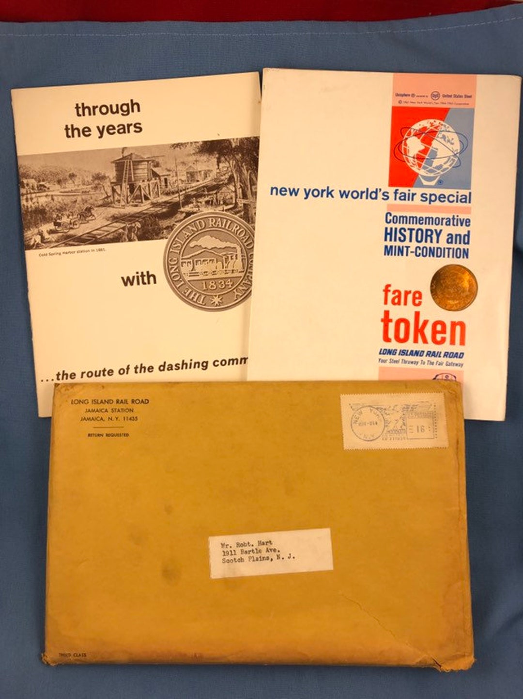 1961 the Long Island Railroad One Fare Token, NY Worlds Fair 1964 65 ...