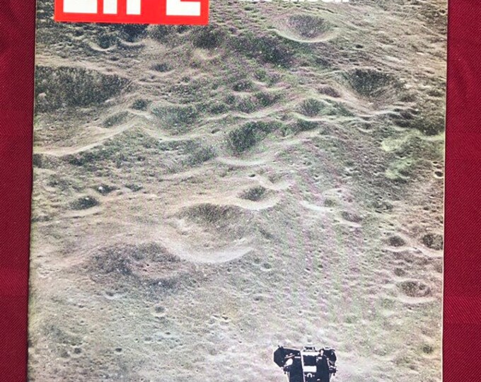 June 6 1969 Life Magazine Barnstorming the Moon Cover Vintage Space ...