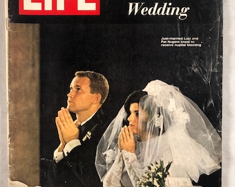 August 19 1966 Life Magazine Luci's Wedding Luci Johnson Pat Nugent on ...