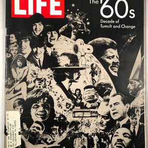 December 26 1969 Life Magazine Special Double Issue the 60s Decade of ...