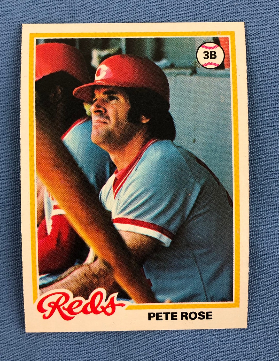 Pete Rose 1978 Topps Baseball Card # 20 Vintage Original Authentic ...