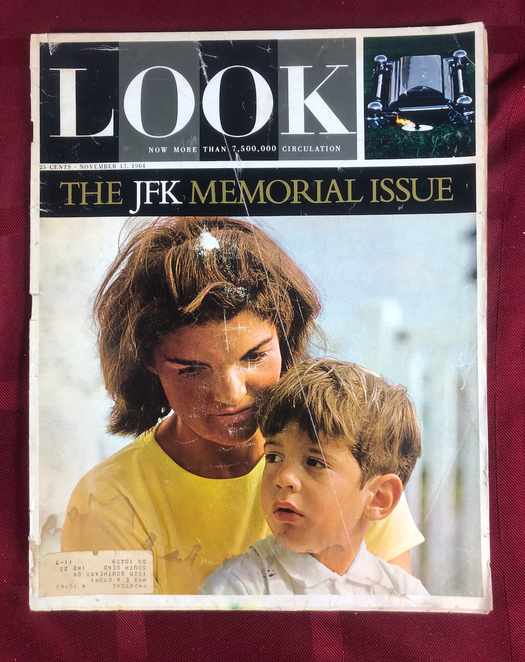 November 17 1964 Look Magazine the JFK Memorial Issue Jackie Kennedy ...