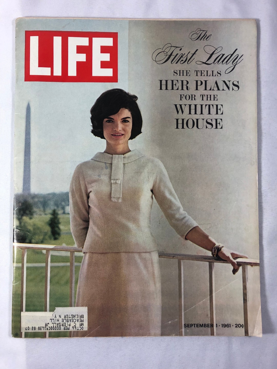 September 1 1961 Life Magazine First Lady Jackie Kennedy on Cover ...