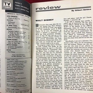 Week of July 7 to 13 1962 TV Guide David Brinkley on Cover Vol 10 ...