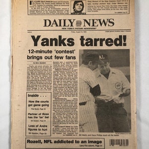 August 19 1983 New York Daily News Newspaper 100,000 LIRR Riders ...